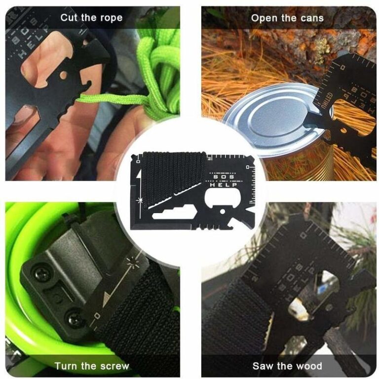 Survival Knife Credit Card | Survival Multi Tool | The Survival Island