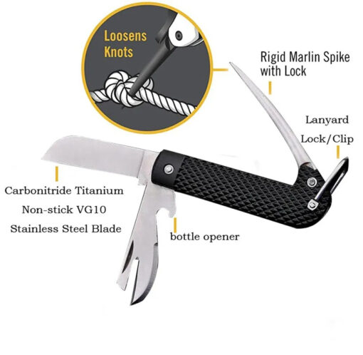 Navy Knife | Sea Knife | Sharp Pocket Knife | The Survival Island