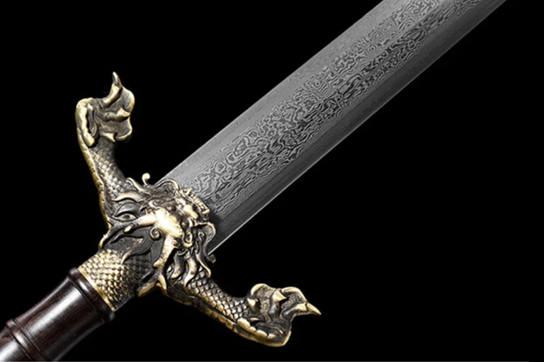 Dragon Slayer Sword | Damascus Steel Sword | Dragon Sword