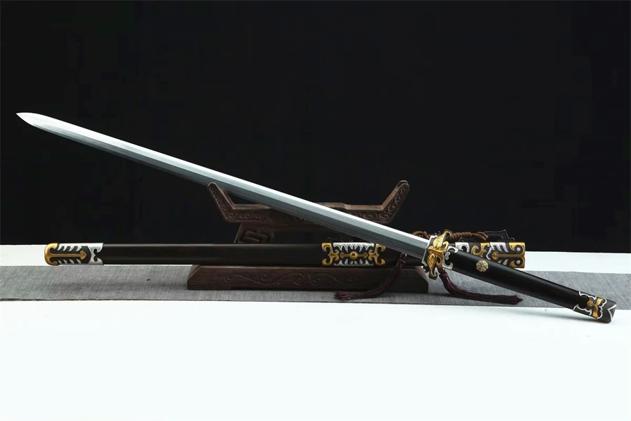 Jian Blade | Chinese Jian | Damascus Steel Sword | Survival Island