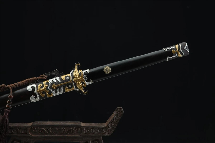 Jian Blade | Chinese Jian | Damascus Steel Sword | Survival Island