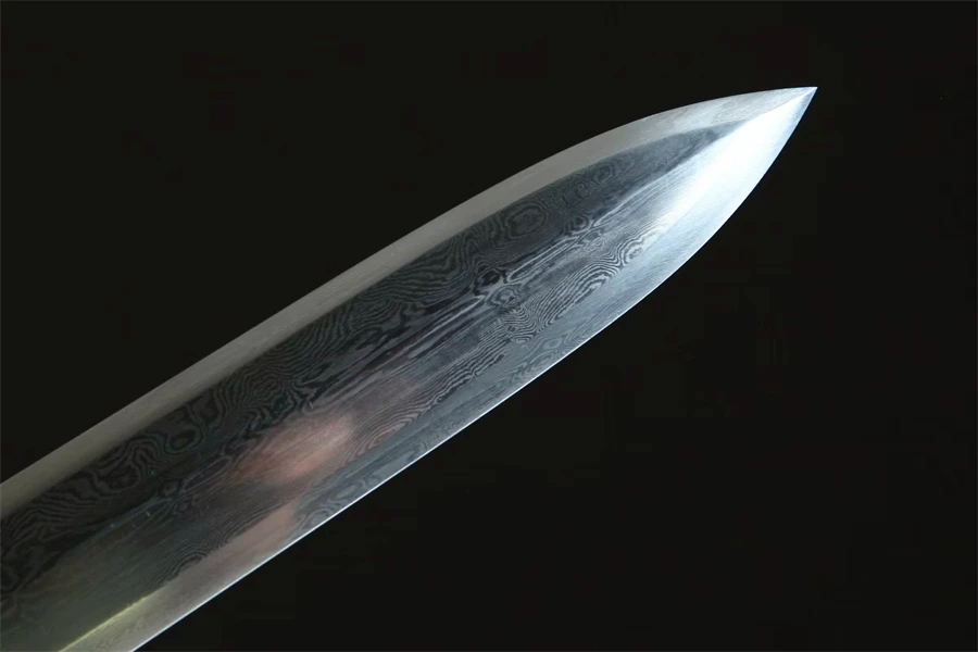 Jian Blade | Chinese Jian | Damascus Steel Sword | Survival Island