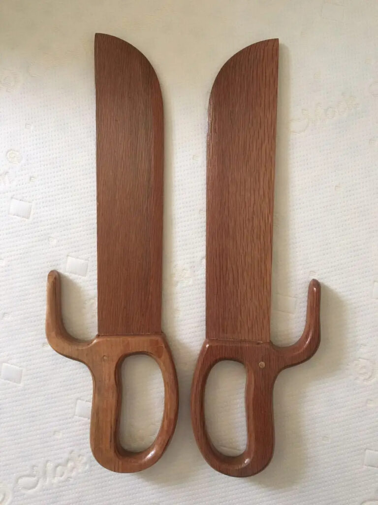 Butterfly Swords | Wooden Practice Sword | The Survival Island