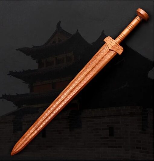 Peach Wood Sword | Wooden Training Sword | The Survival Island