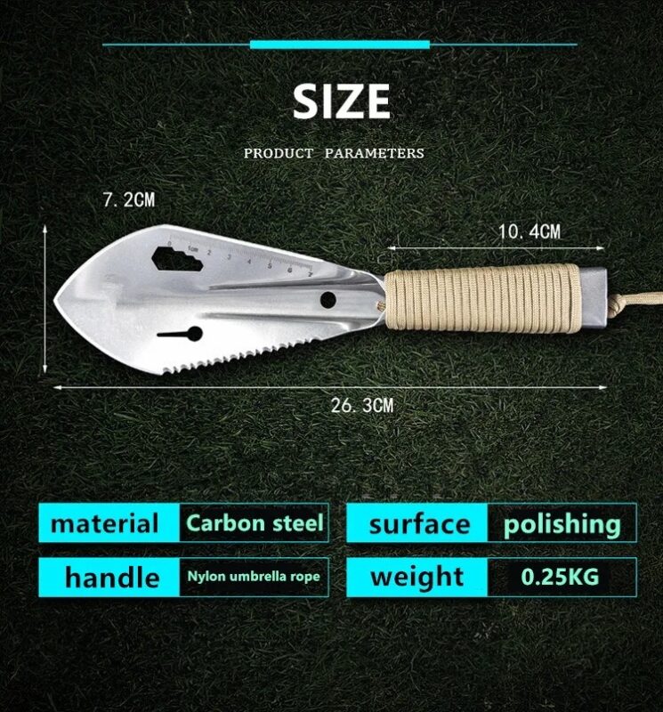 Backpacking Trowel | Survival Shovel | The Survival Island