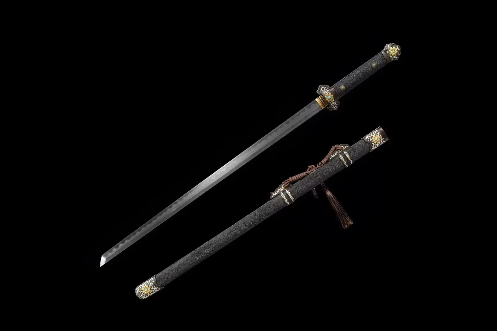 Chinese Tang Dao Sword | Black Sword | Chinese Sword | Dao