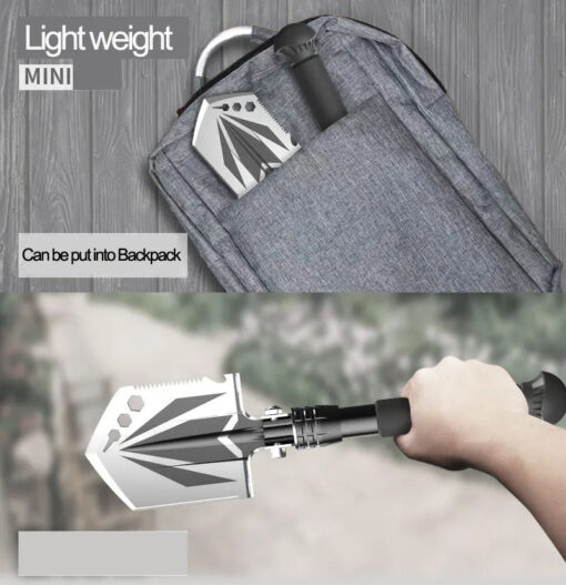 Compact Shovel | Multi Purpose Shovel | The Survival Island