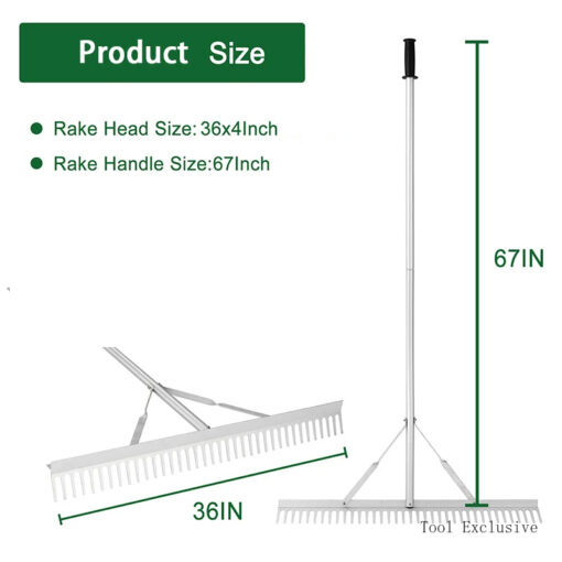 Groundskeeper Rake | Leaf Rake | Grass Rake | Survival Island