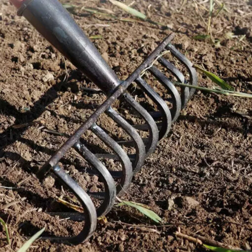 Metal Rake | Hay Rake | Weed Rake | Mulch Rake | Survival Island