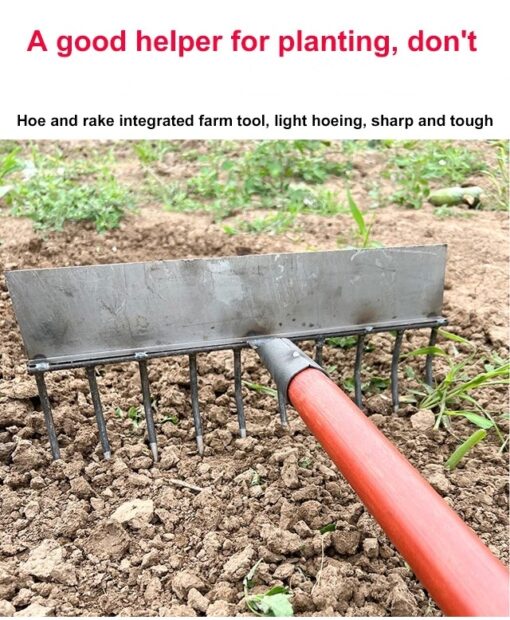 Rake Hoe | Rake Head | Hoe Rake | Soil Cultivator | Survival Island