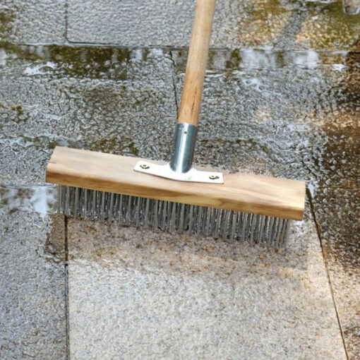 Wire Broom | Wire Brush Broom | The Survival Island