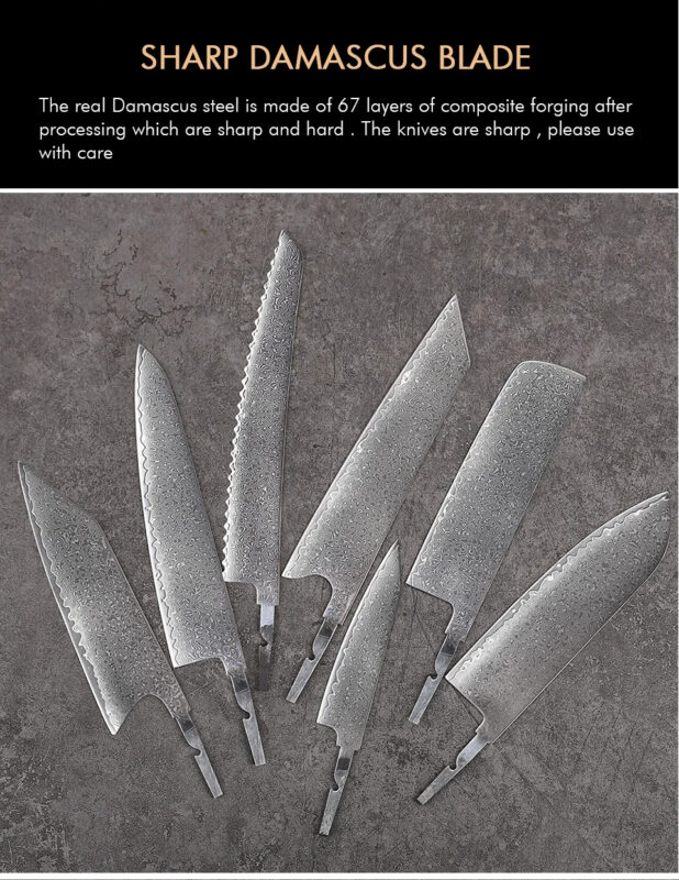 Hidden Tang Knife Blanks | Kitchen Knife Blanks | Survival Island