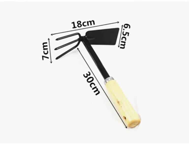 Hoe Rake | Rake Hoe | 3 Prong Garden Tool | The Survival Island