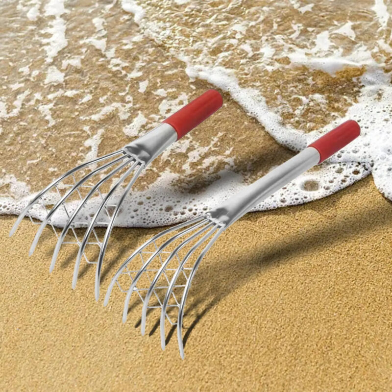 Sand Rake | Clam Rake | Beach Rake | The Survival Island