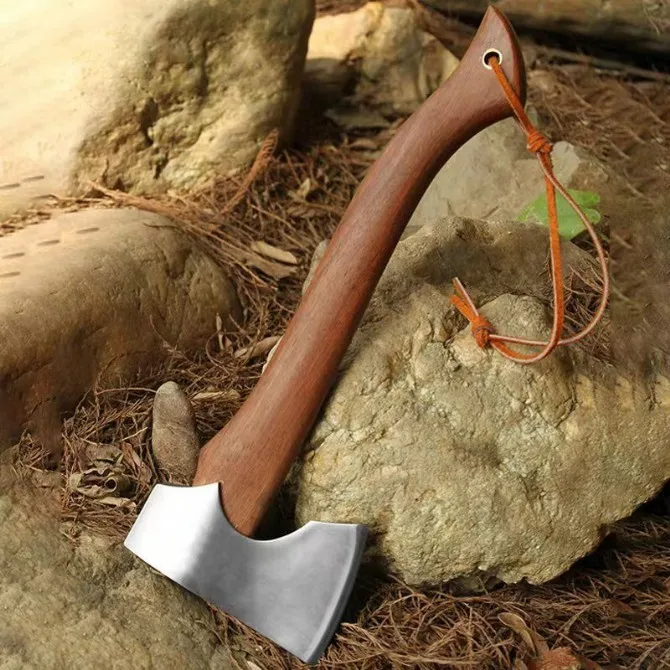 Wooden Hatchet | Small Hatchet | Mini Axe | The Survival Island