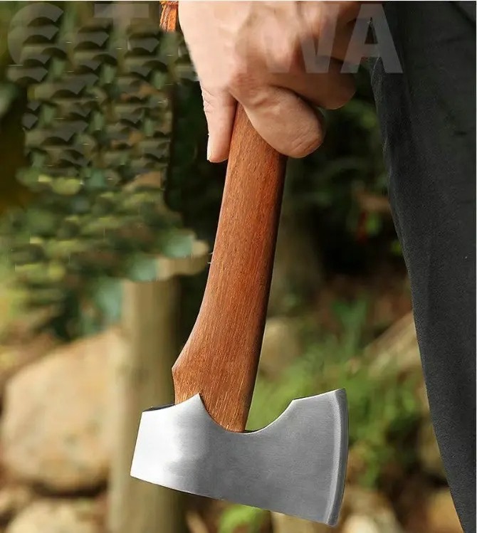 Wooden Hatchet | Small Hatchet | Mini Axe | The Survival Island