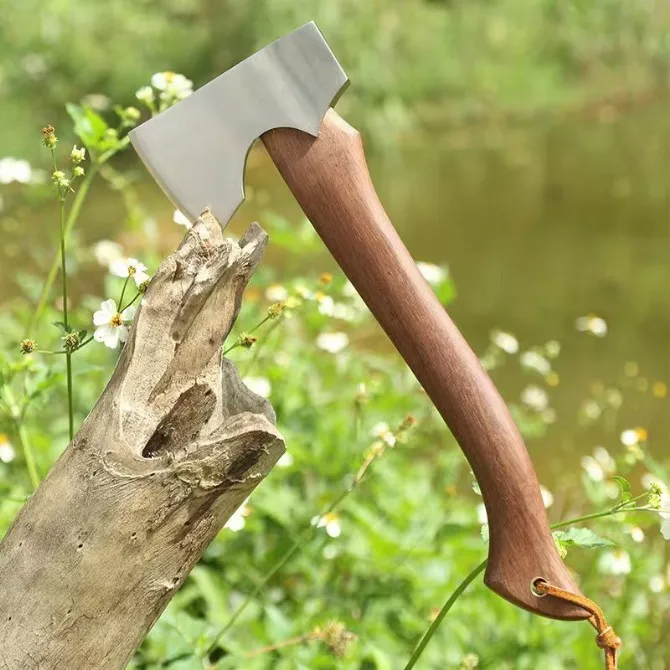 Wooden Hatchet | Small Hatchet | Mini Axe | The Survival Island