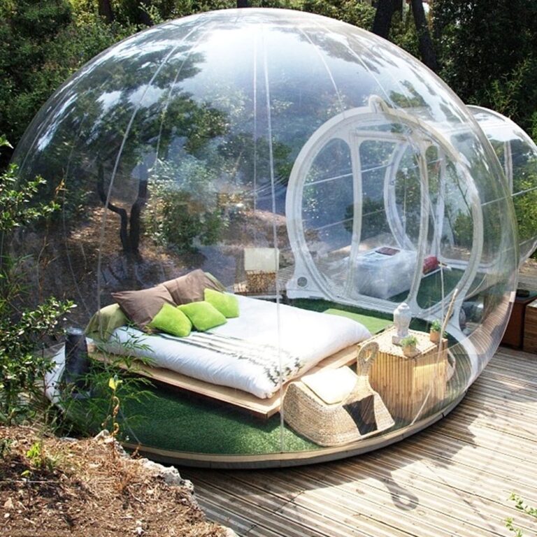 Inflatable Bubble Tent | Transparent Tent | Air Tent | Survival Island
