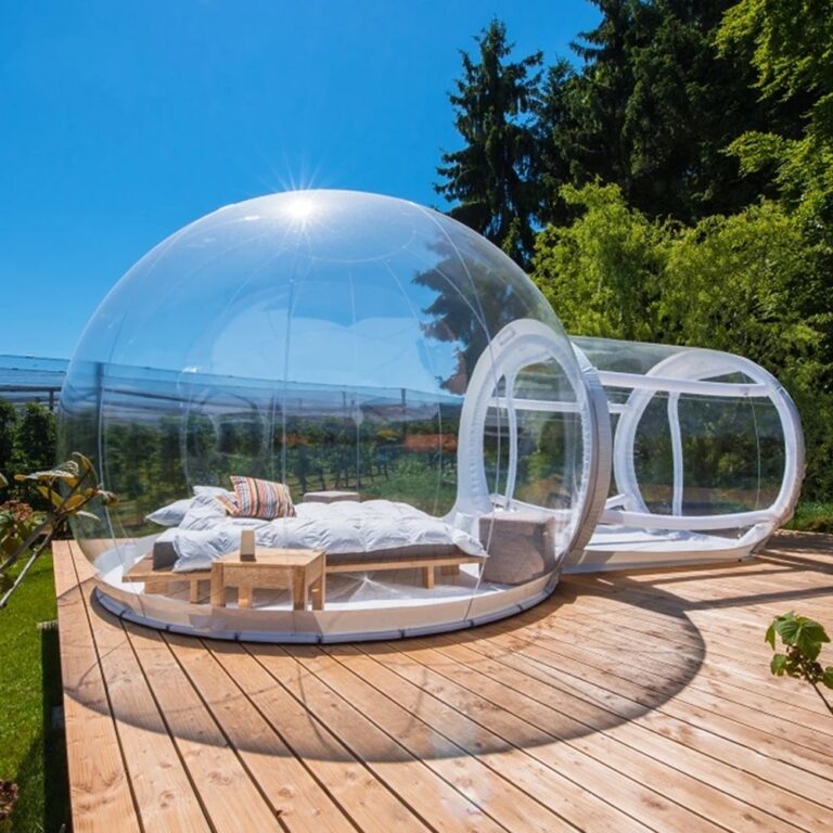 Inflatable Bubble Tent | Transparent Tent | Air Tent | Survival Island