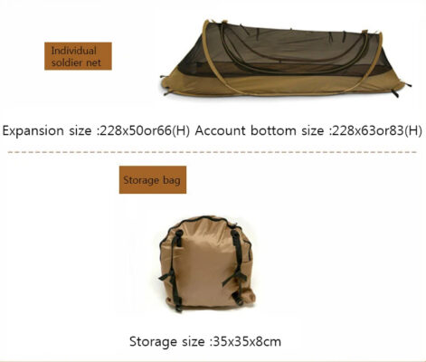 Military One Man Tent | Stealth Camping Tent | The Survival Island