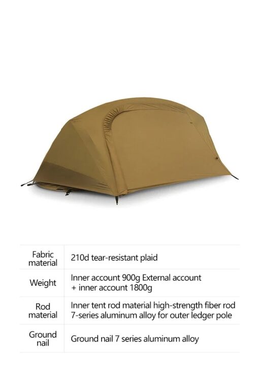 Military One Man Tent | Stealth Camping Tent | The Survival Island