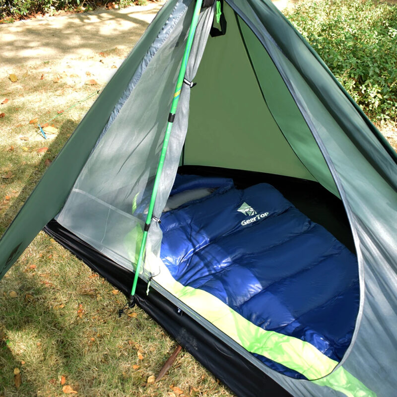 Poleless Tent | Trekking Pole Tent | 1 Man Tent | The Survival Island