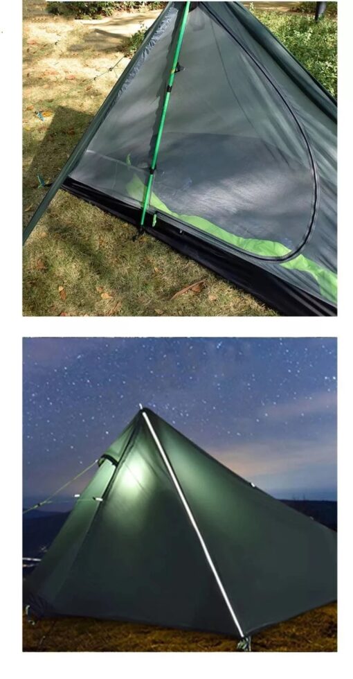 Poleless Tent | Trekking Pole Tent | 1 Man Tent | The Survival Island
