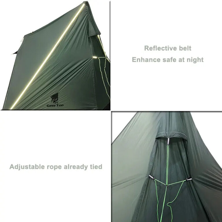 Poleless Tent | Trekking Pole Tent | 1 Man Tent | The Survival Island
