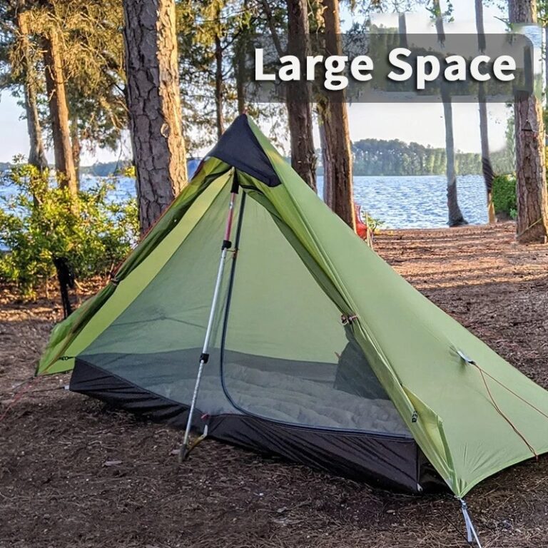 Trekking Pole Tent | Poleless Tent | 1 Man Tent | Survival Island