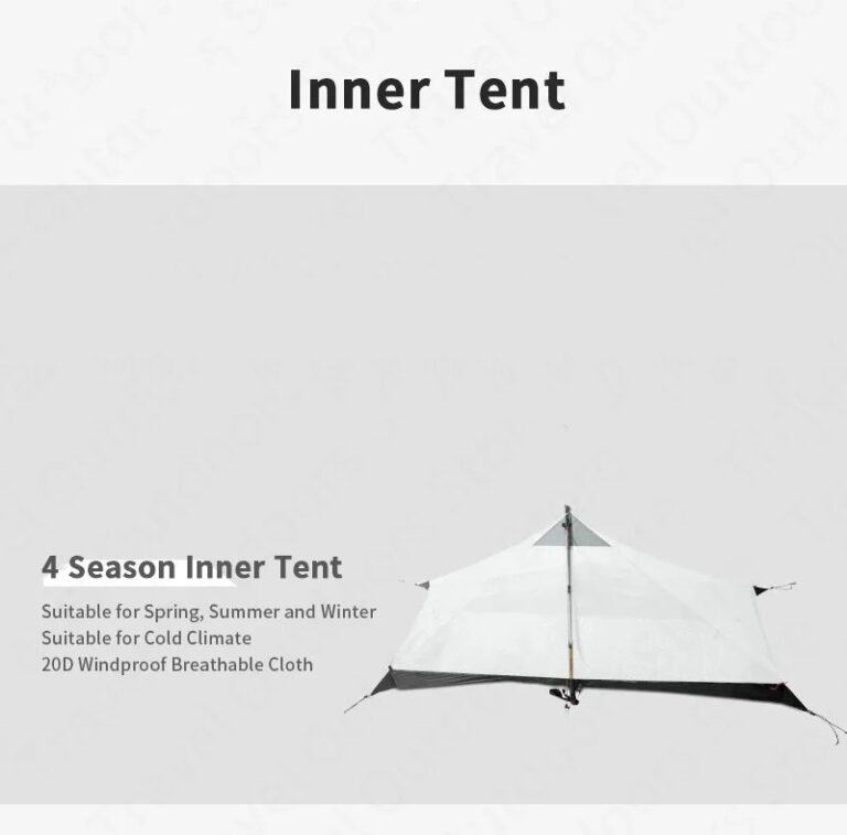 Trekking Pole Tent | Poleless Tent | 1 Man Tent | Survival Island