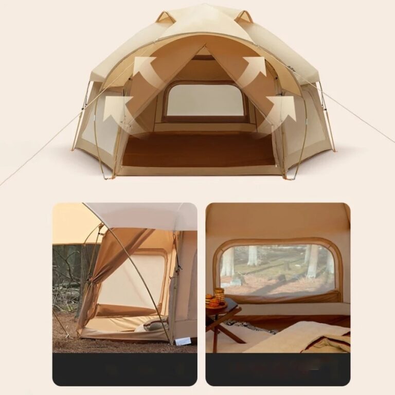 Hexagon Tent | 5 Person Tent | Cabin Tent | The Survival Island