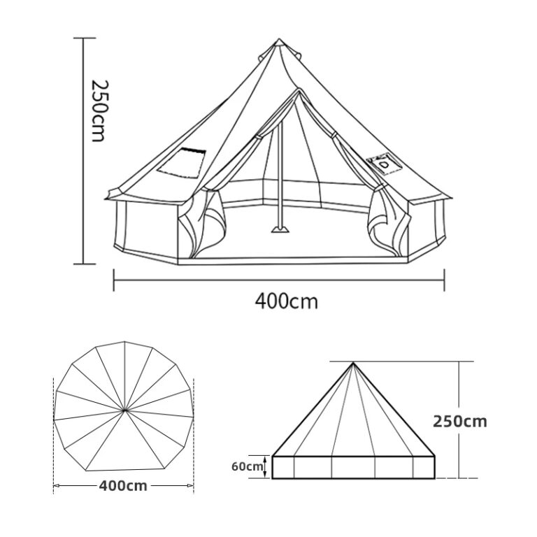 Round Tent | Yurt Tent | Best Bell Tent | The Survival Island