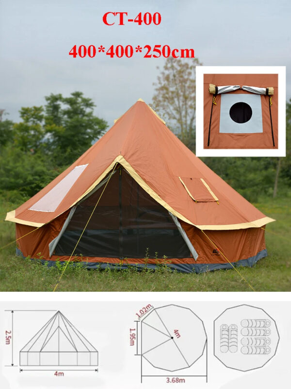 Round Tent | Yurt Tent | Best Bell Tent | The Survival Island