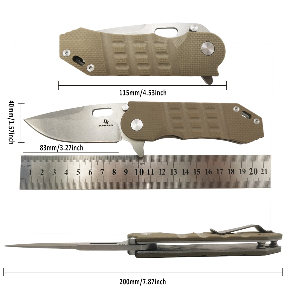 Military Folding Knife | Folding Utility Knife | The Survival Island